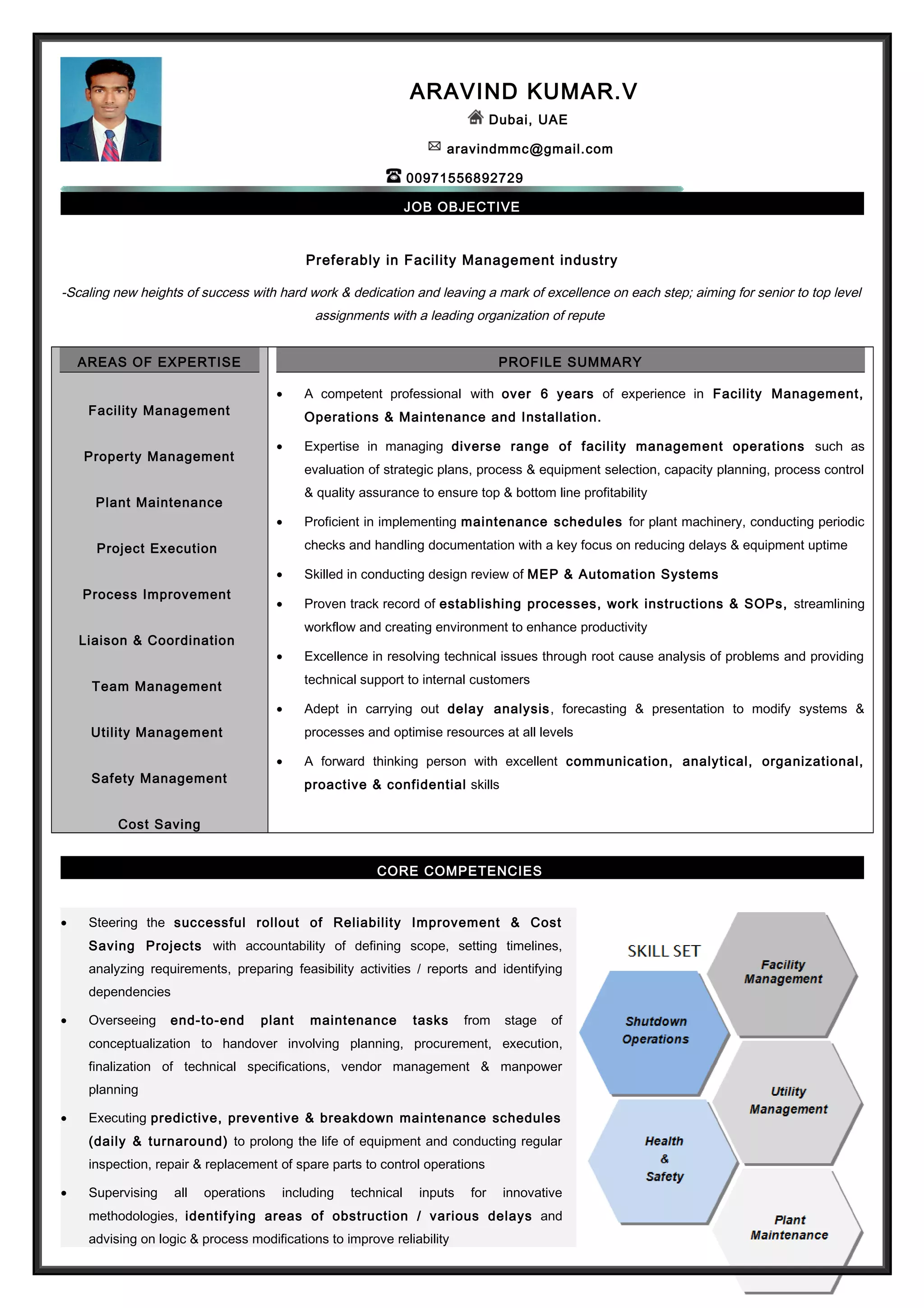 Aravind resume | PDF