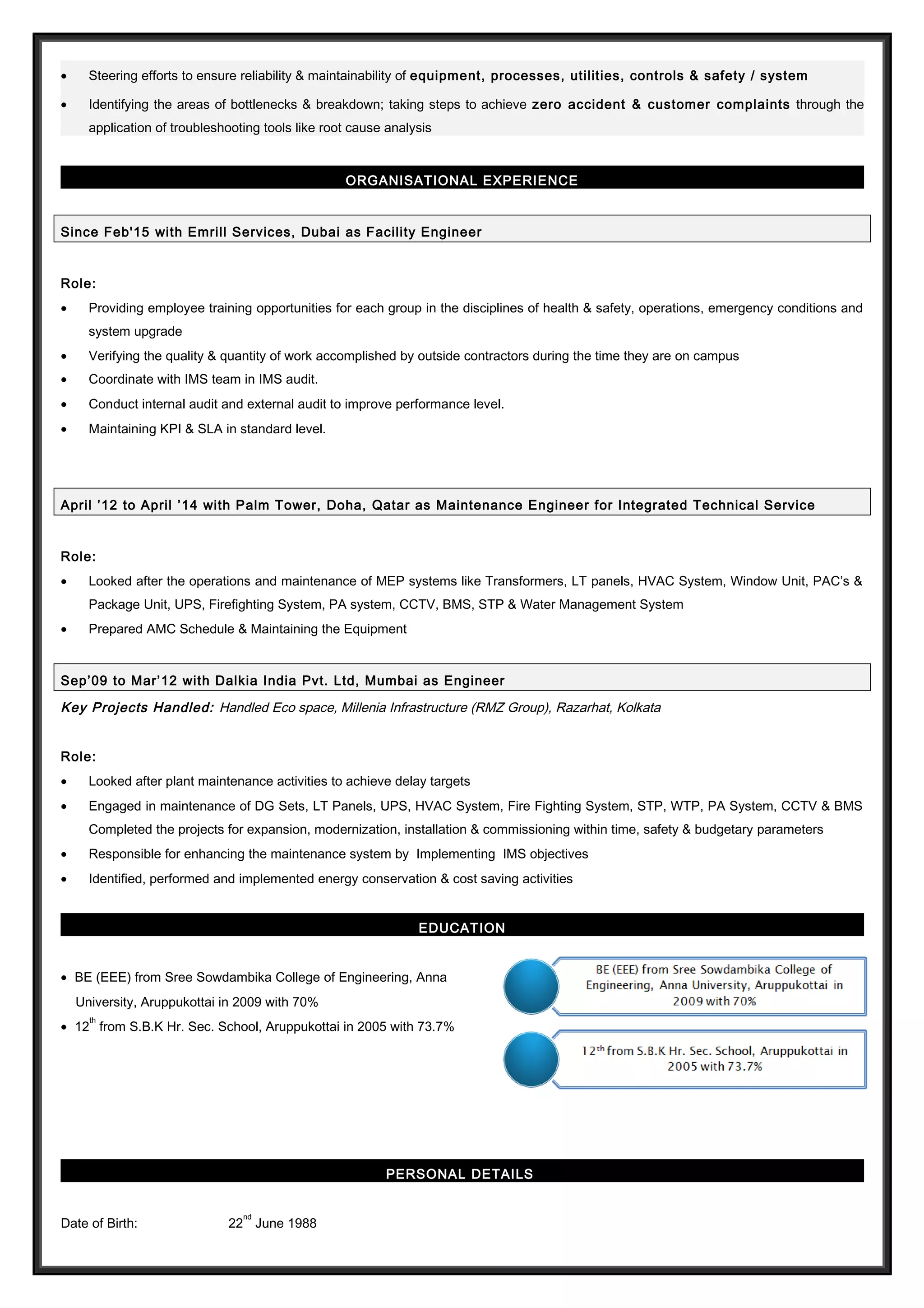 Aravind resume | PDF