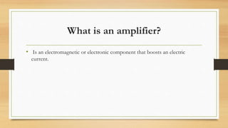 Sound Amplifier | PPT