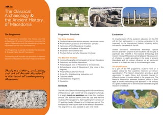 MA in the Classical Archaeology FINAL | PDF