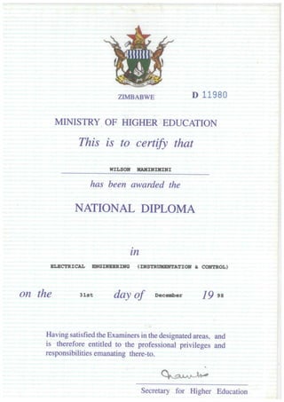 National Diploma | PDF