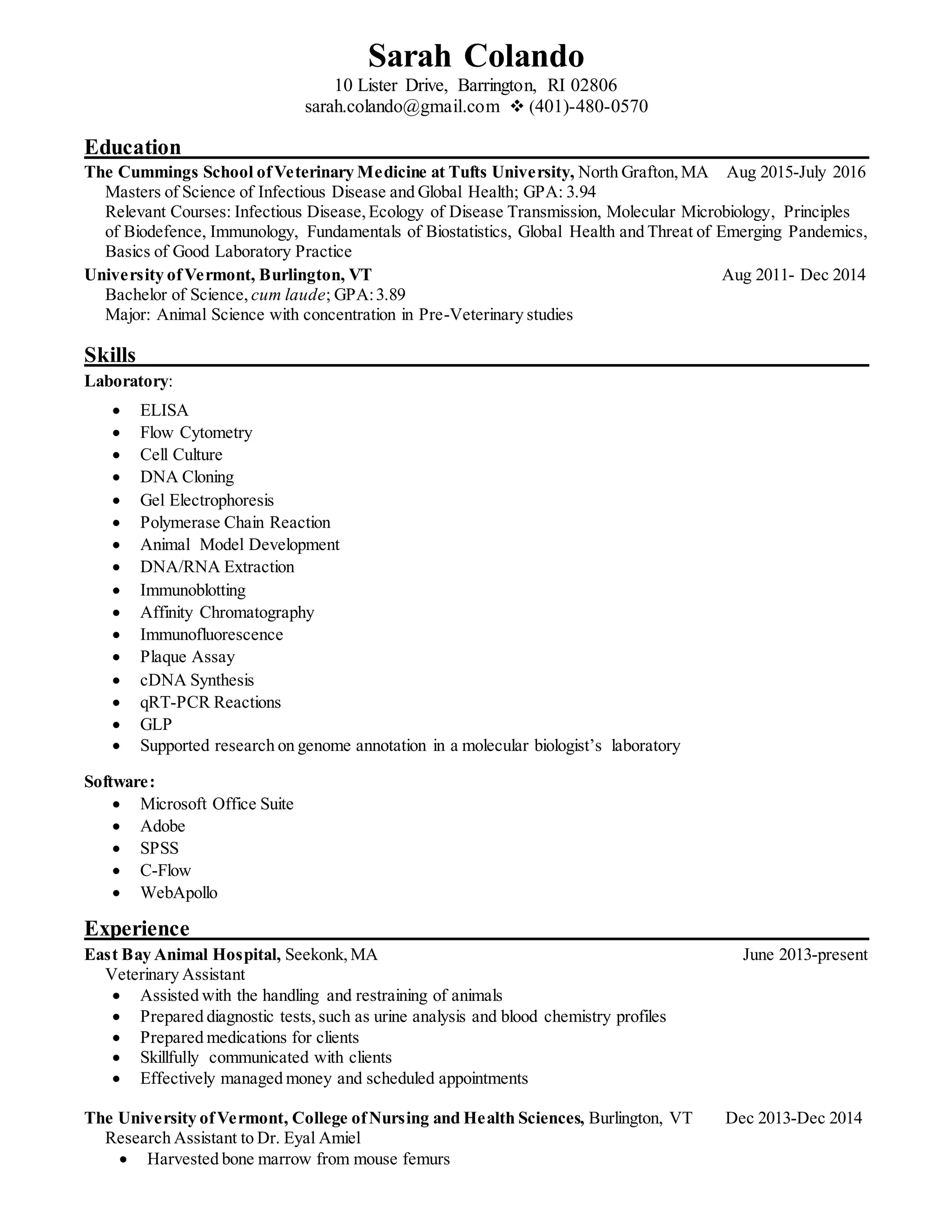 Resume_Colando | PDF