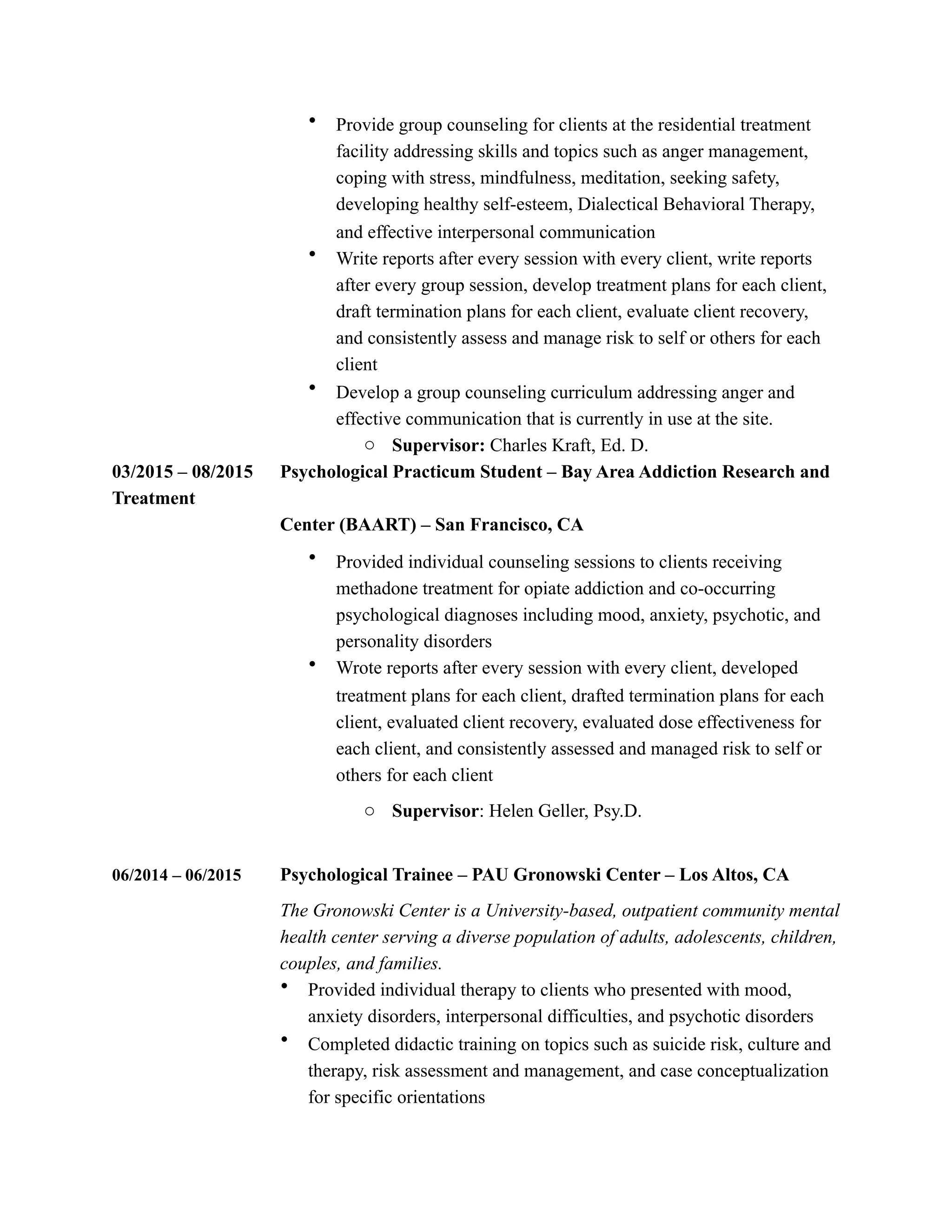 Michaela R Sandoval CV | PDF