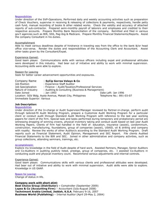 Curriculum vitae of Lorenzo Tion Tan | PDF