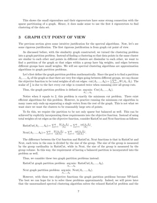 Spectral Clustering Report | PDF