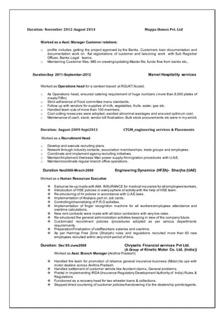 CV VSN Murthy | DOCX