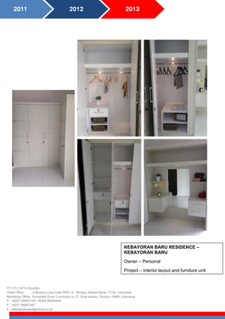 COMPANY PROFILE TCB INTERIOR | PDF