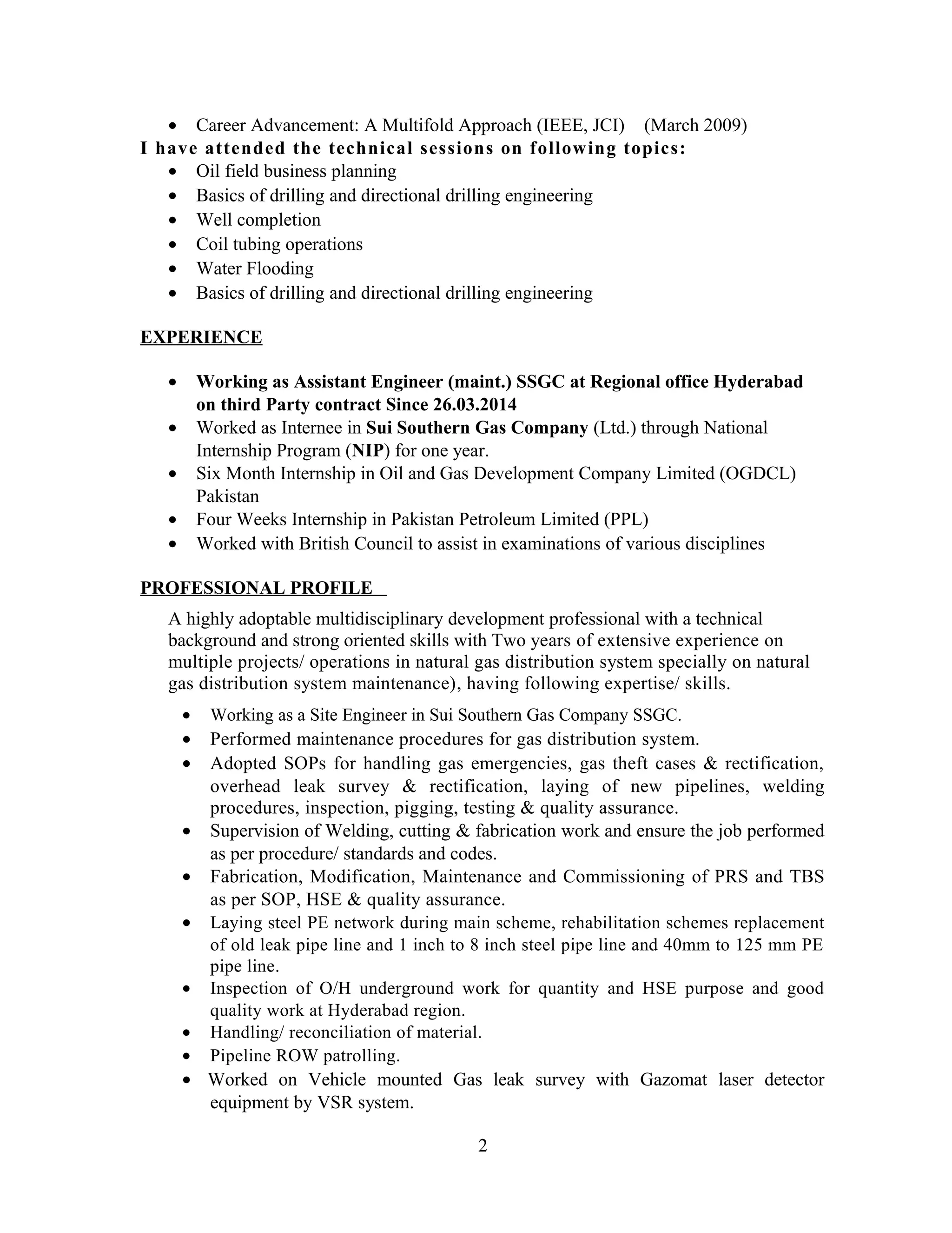 New Asim CV | PDF