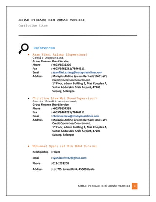 Ahmad Firdaus_CV_New | PDF