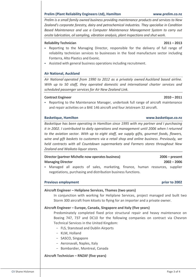 Shane Hickman | PDF | Air Travel | Travel Type