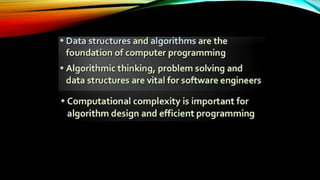 Algorithm Complexity and Main Concepts | PPT