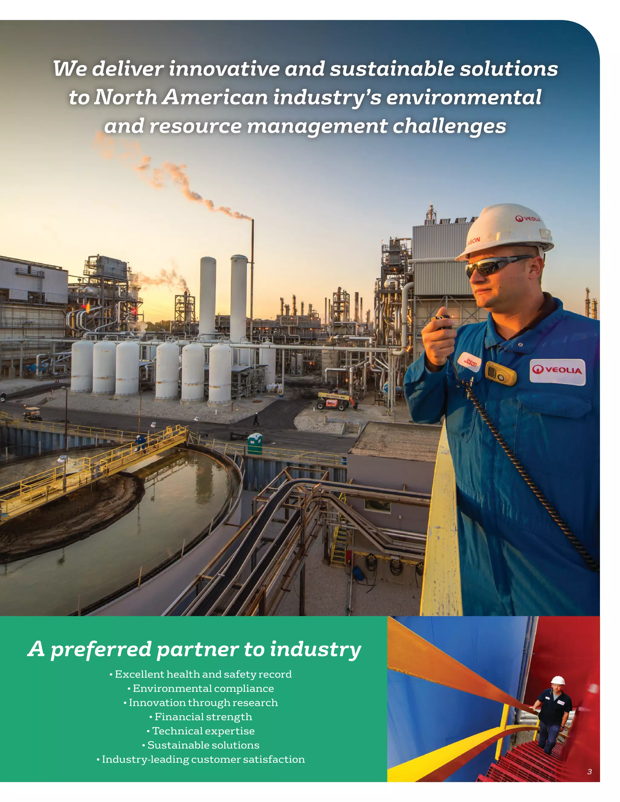 Veolia Industrial Capabilities Brochure | PDF