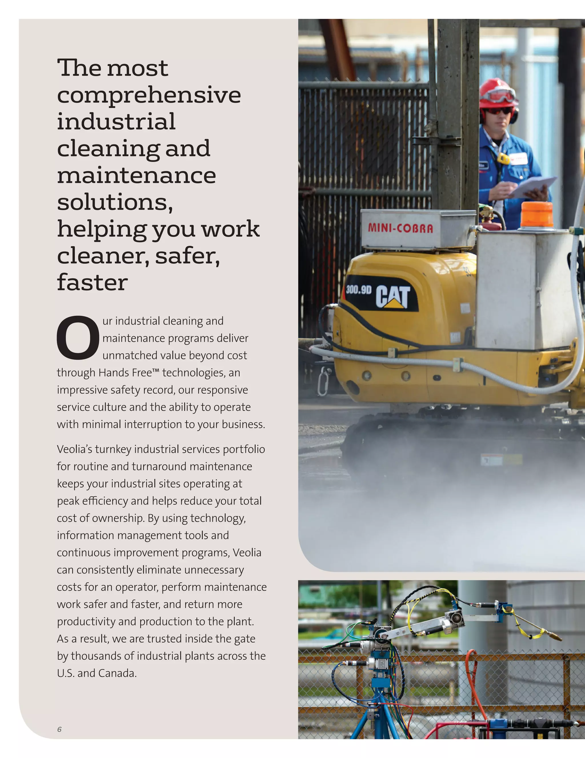 Veolia Industrial Capabilities Brochure | PDF