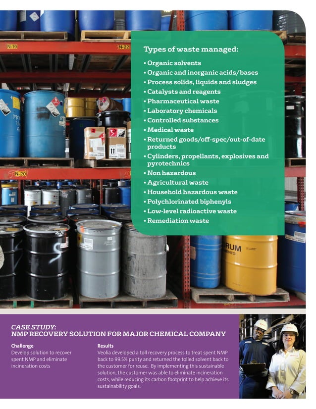 Veolia Industrial Capabilities Brochure | PDF