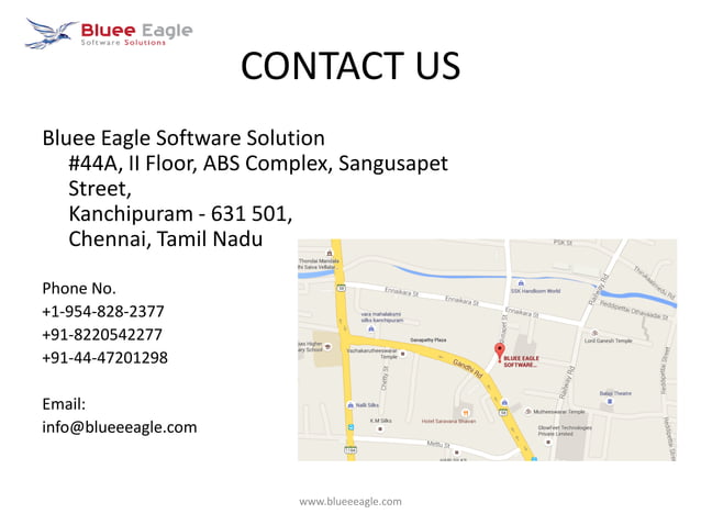 Bluee Eagle Software Solutions | PPT