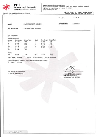 certificates and transcripts | PDF
