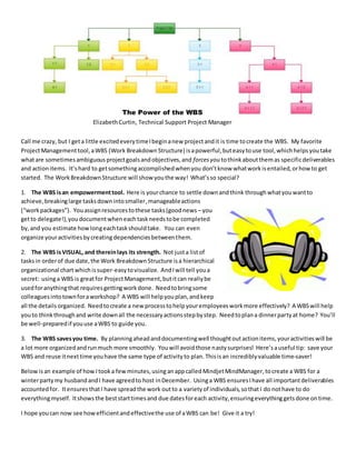 The power of the WBS, Final | PDF