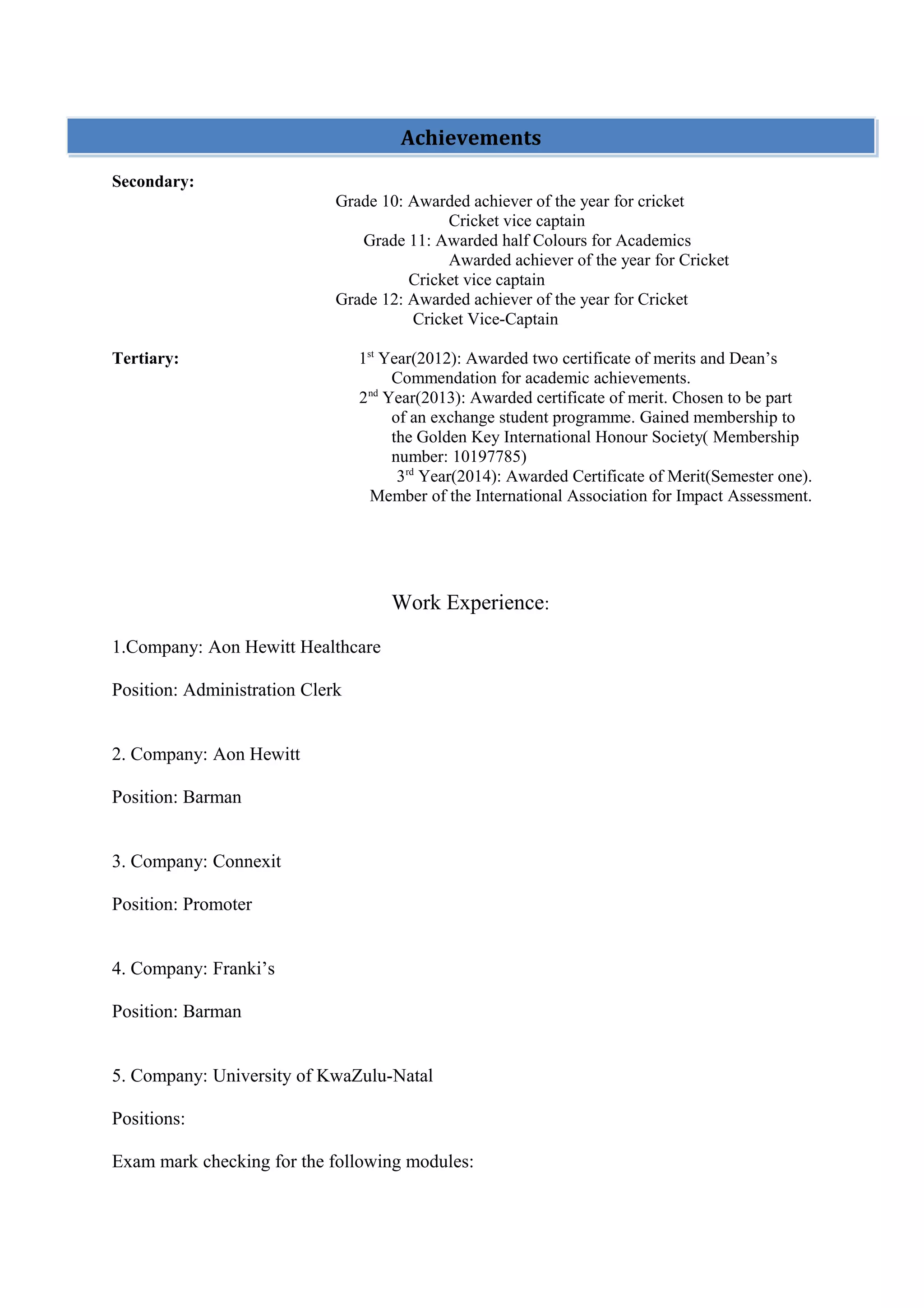 CV_Gareth_Preen_2016 | DOC