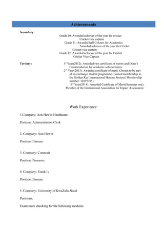 CV_Gareth_Preen_2016 | DOC