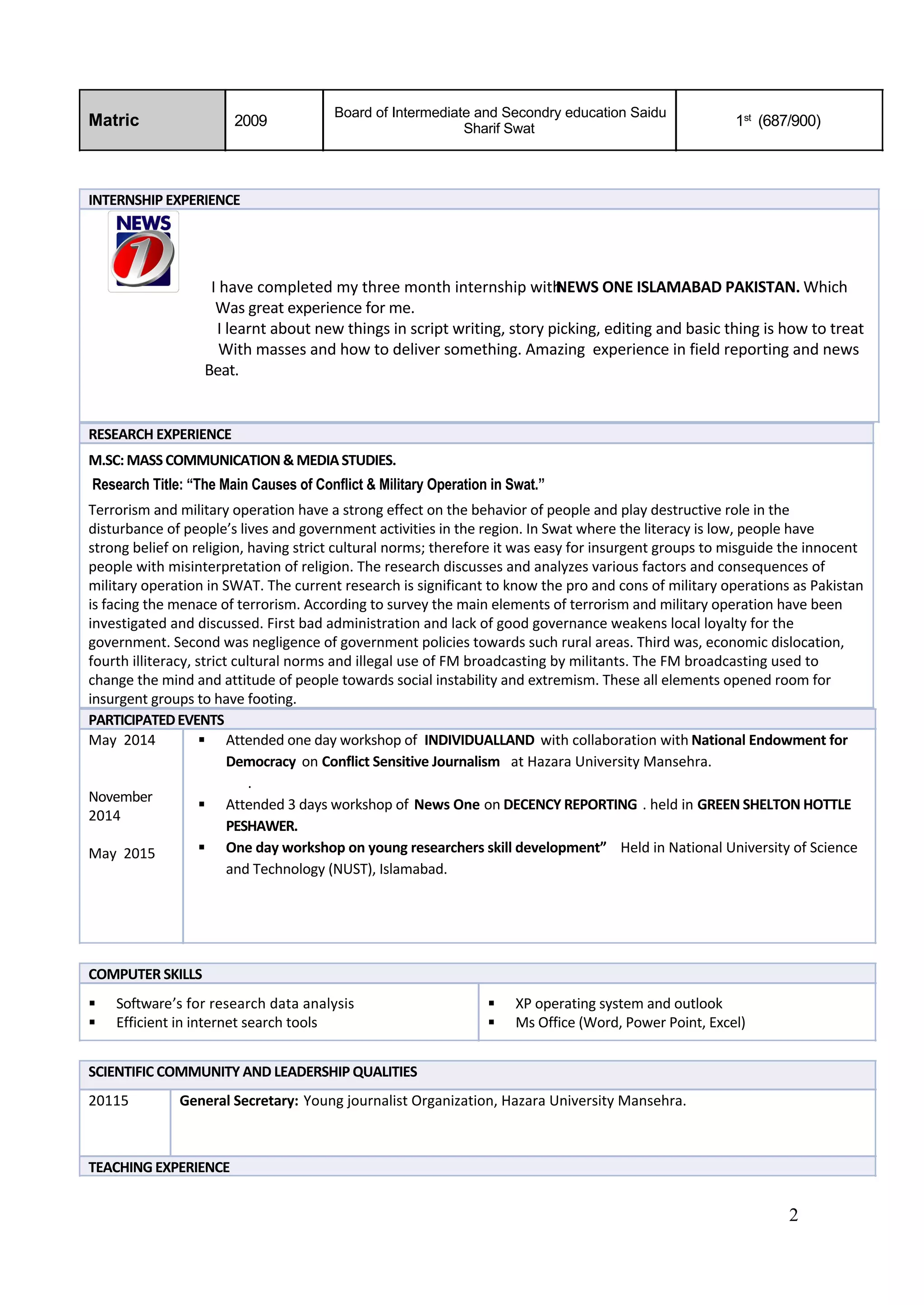 CV | PDF