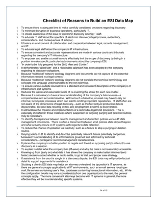 The ESI Data Map, An In-Depth Review | PDF