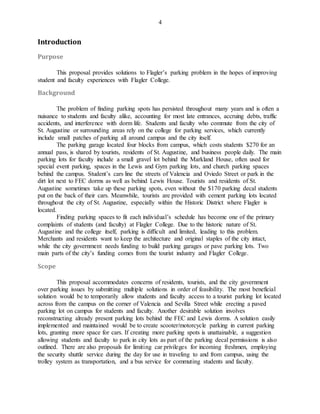 Parking Proposal | DOCX