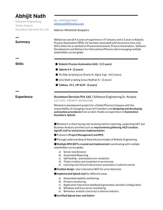 Abhijit Resume | PDF