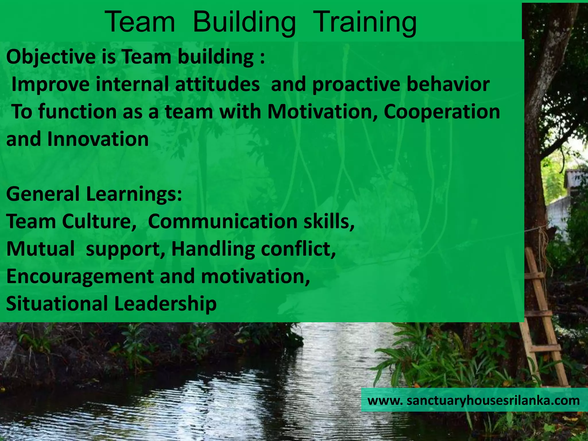 TEAM BUILDING PROPOSAL | PPTX