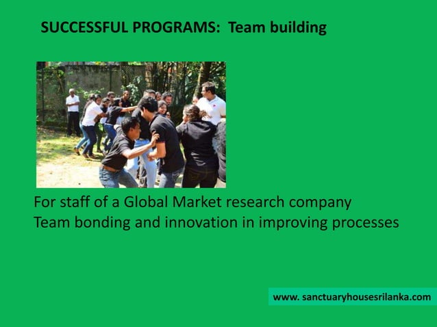 TEAM BUILDING PROPOSAL