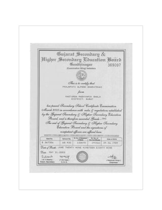 1_2_SSC Certificate | PDF