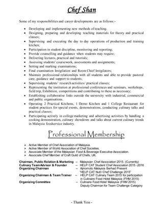 Chef Shan - profile Bio 2 | DOCX