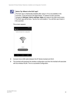 SLIC-admin-guide | PDF