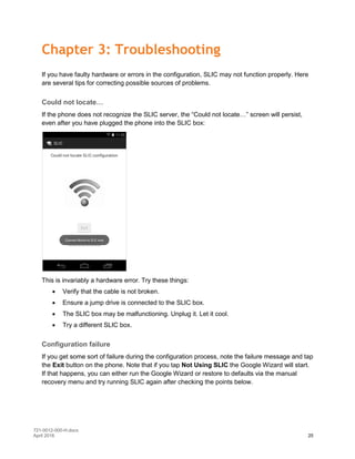 SLIC-admin-guide | PDF