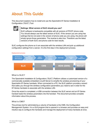 SLIC-admin-guide | PDF