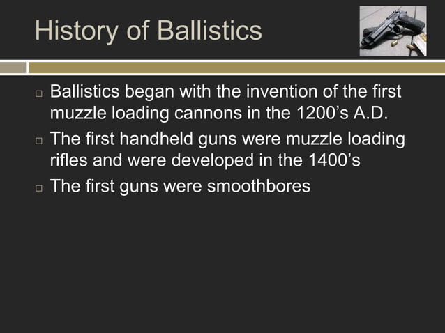 Internal Ballistics_Ryan Begley.pptx (1) | PPTX