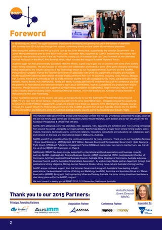 IMARC Post Show Report 2015 | PDF