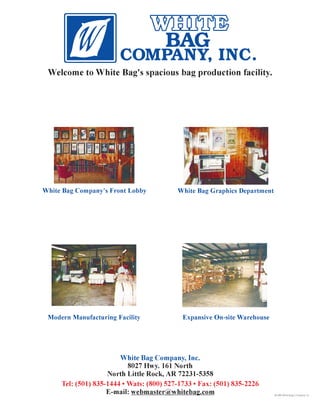 White Bag Brochure | PDF