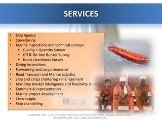 Afrimarine general presentation - eng - dprm | PPSX