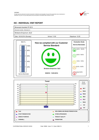 Award of excellence and report | PDF