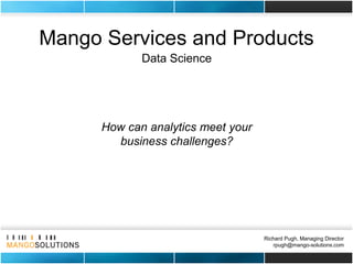 Introduction to Mango Solutions | PPT