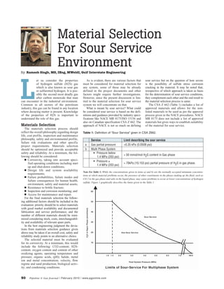 Sour Service material_PGJ_Feb10-1 | PDF