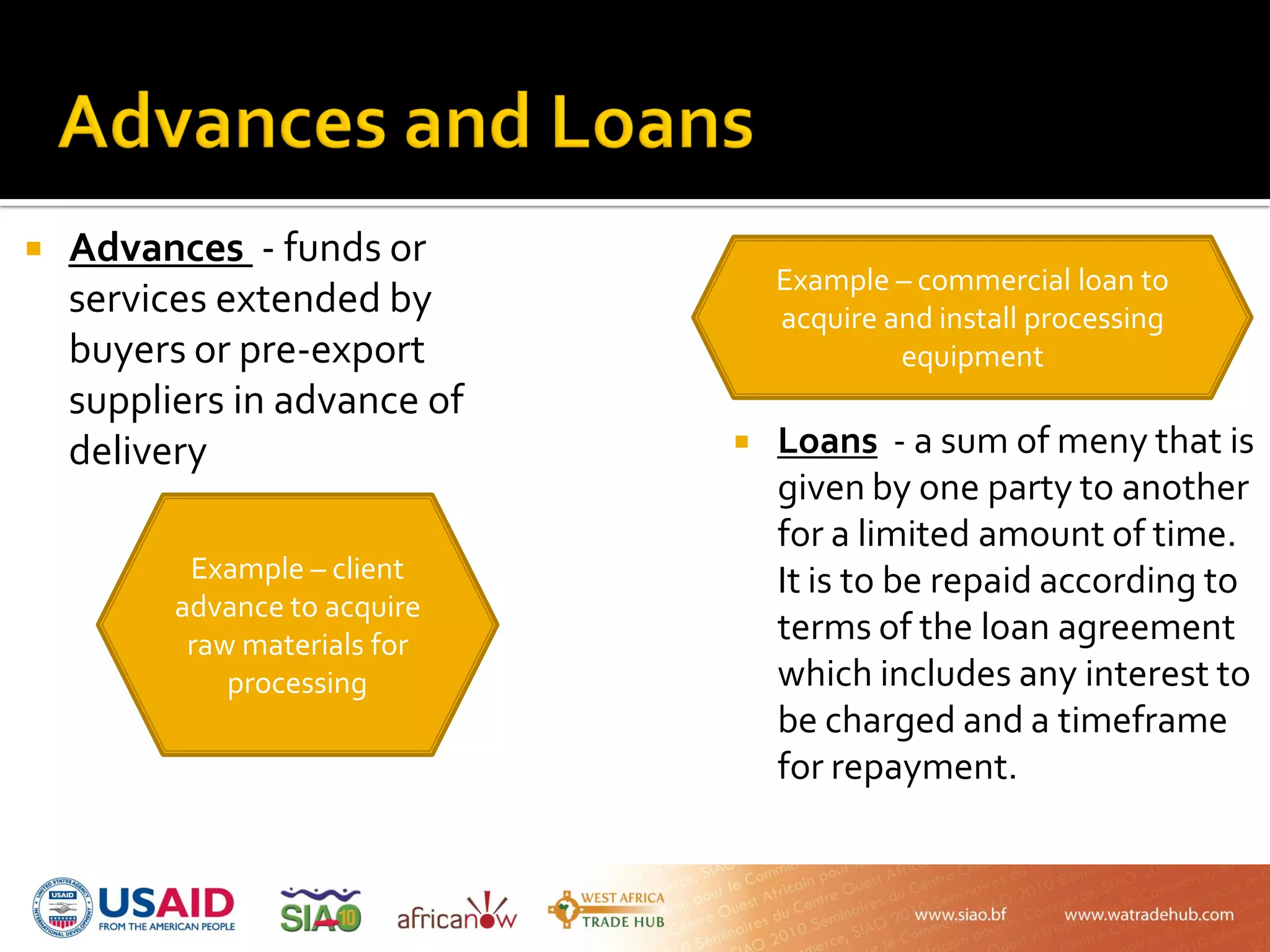 2 Access to finance handout | PDF | Business Loans | Business Banking ...