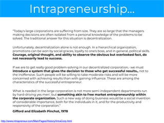 Intrapreneurial Mindset | PPT