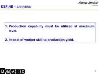 Presentation Production Compliance control BE | PPT