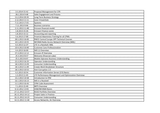 Completed trainings (1.10.2012 - 19.11.2016) | PDF