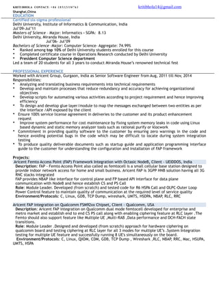 KRITI_BHOLA_CV | PDF