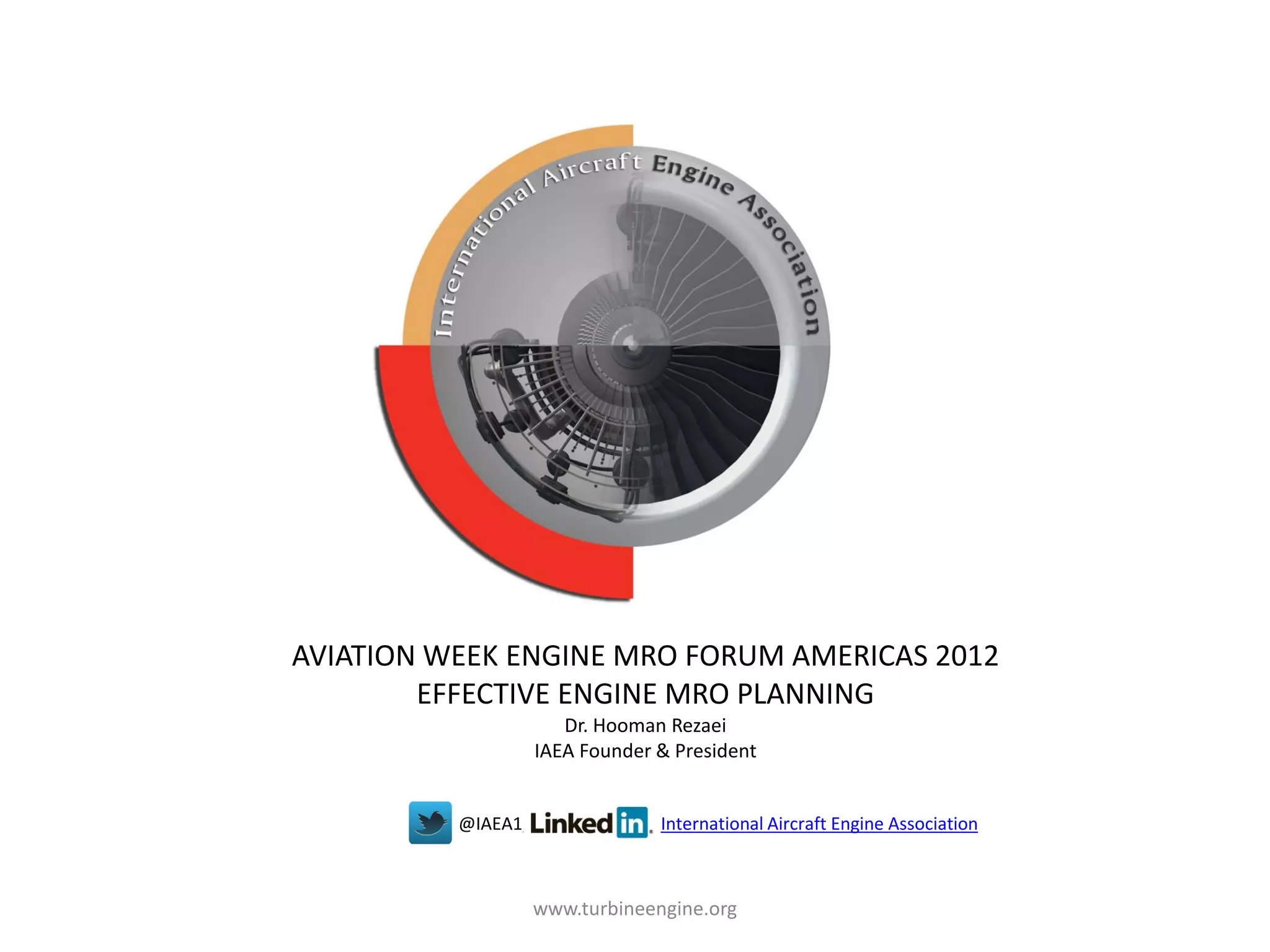 IAEA - ENGINE MRO PLANNING 04032012 | PDF