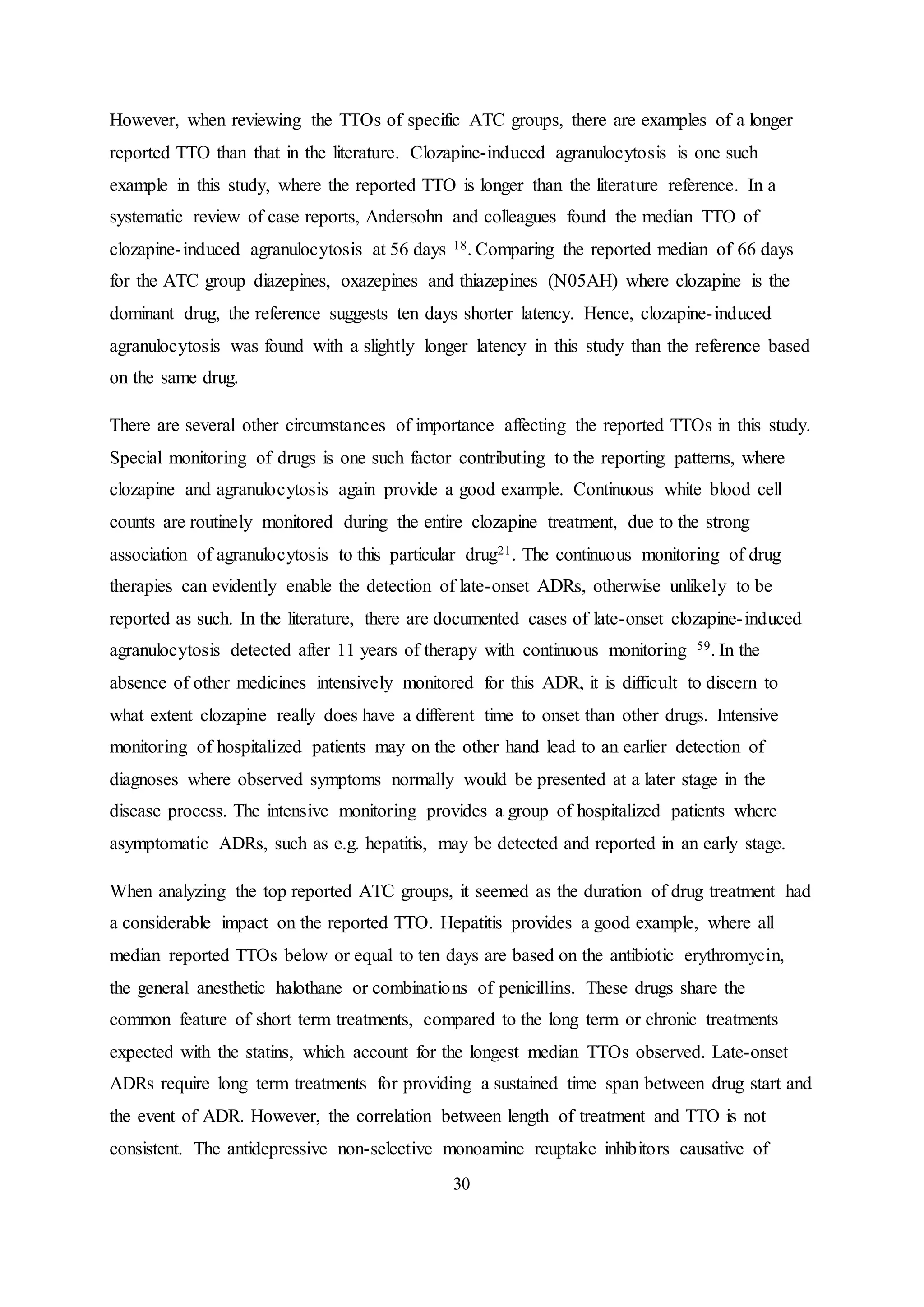 Time To Onset in adverse drug reaction surveillance | DOCX