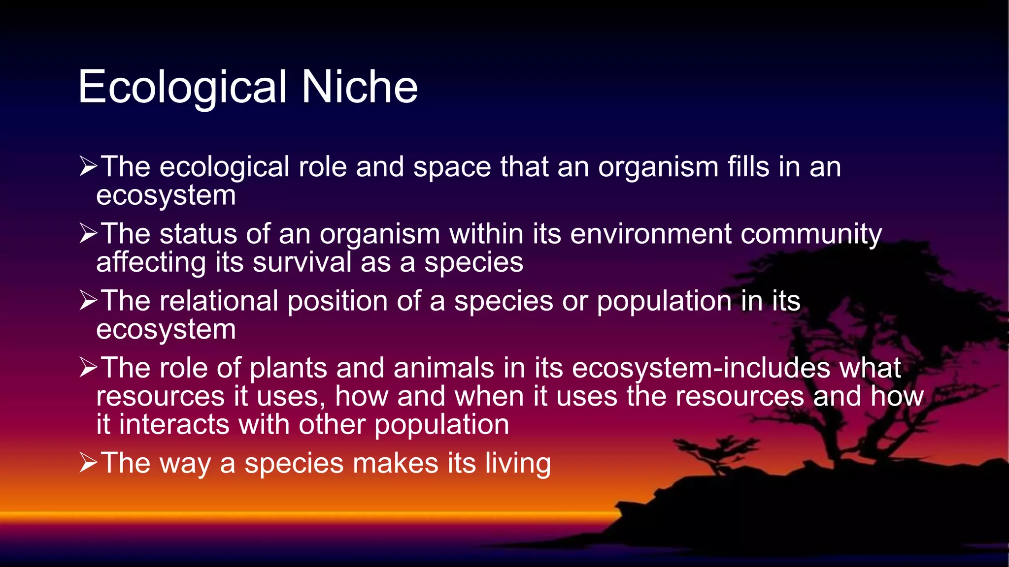 Organism and Its Environment | PPTX