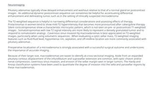 Radiological features of Pituitary adenomas | PPT